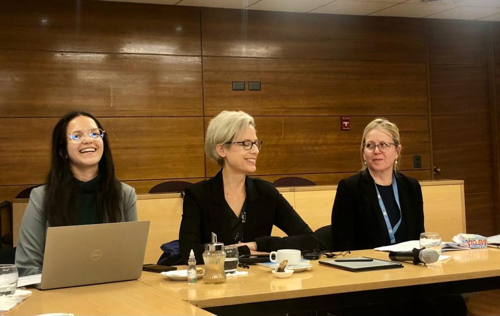 Directora ejecutiva de CEJA, Nataly Ponce Chauca, se reúne con Meg ...